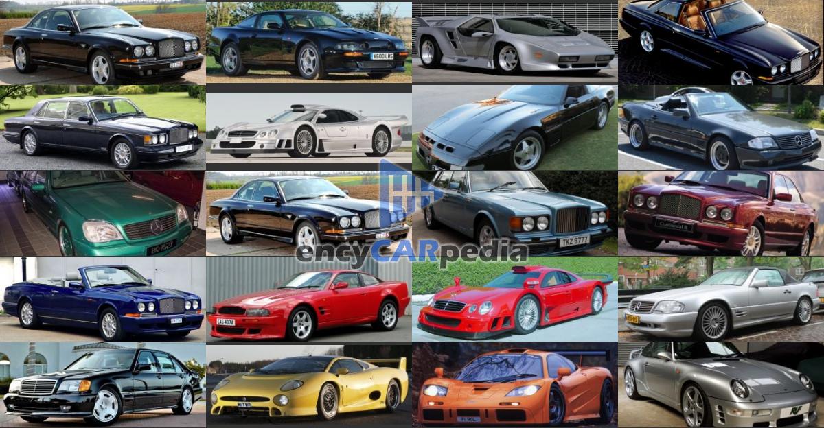 The Highest Torque Cars From The 1990s Top 20 - encyCARpedia