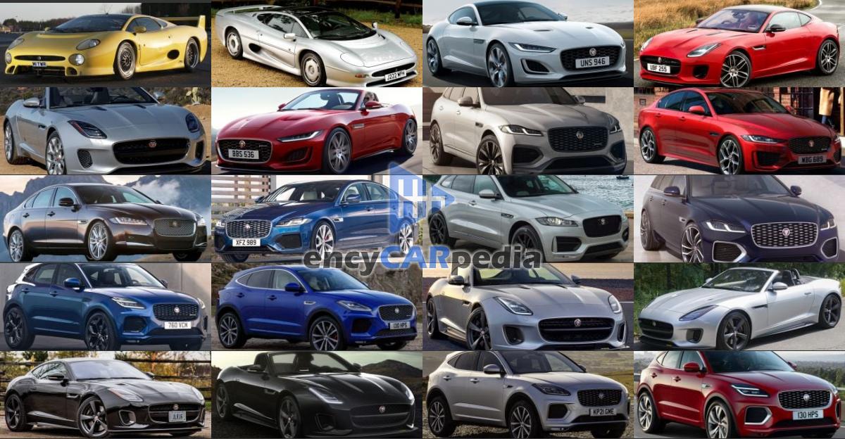 The Highest Power / Cubic Capacity Jaguar Cars Ever Top 20 - encyCARpedia
