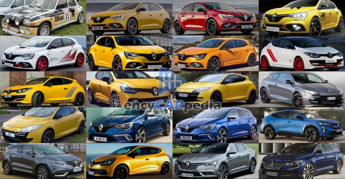 The Highest Power / Litre Renault Cars Ever Top 20 - encyCARpedia