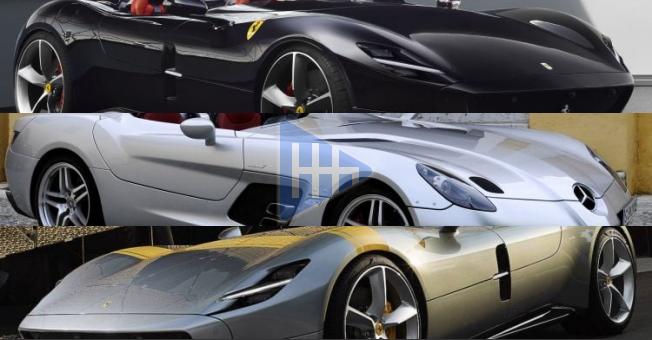 Compare Ferrari Monza SP1 & SP2 vs Mercedes Sterling Moss SLR ...