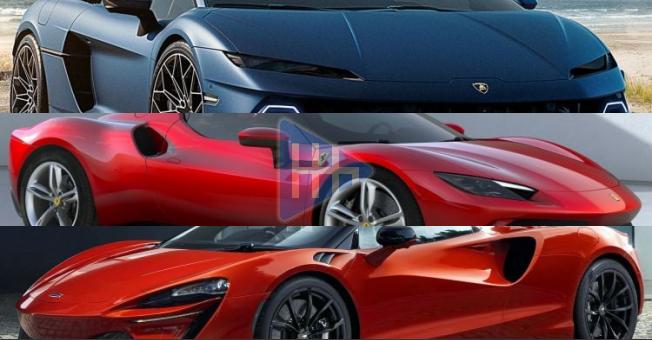 Compare 2025 Lamborghini Temerario vs 2021 Ferrari 296 GTB vs 2021 ...