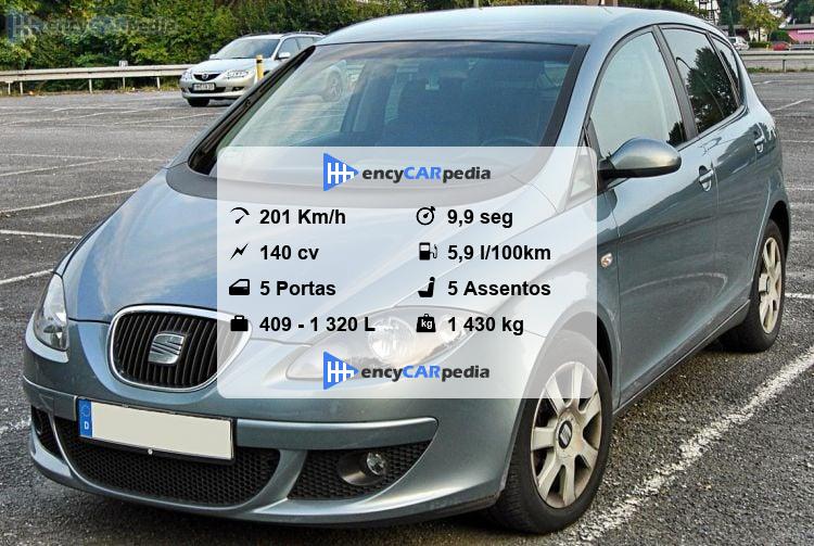 SEAT Altea 2.0 TDI 140 Ficha Técnica (2004-2015), desempenho, dimensões ...