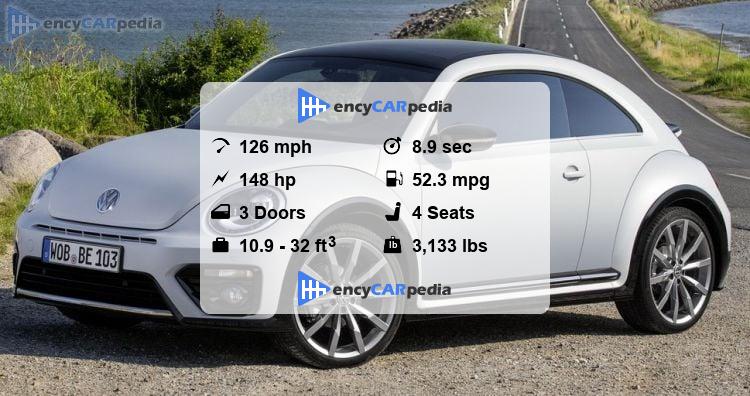 Volkswagen Beetle 2.0 TDI 150 specs (2016-2019): performance ...