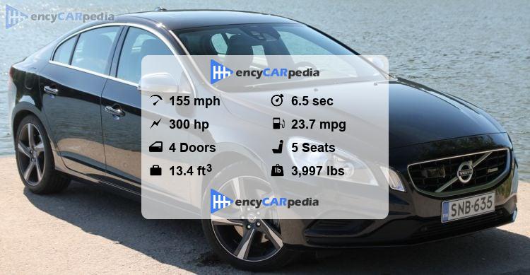 Volvo S60 T6 AWD specs (2010-2015): performance, dimensions & technical ...