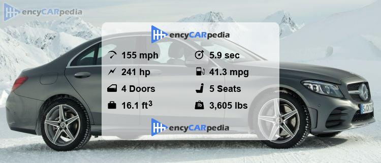 Mercedes C 300 d (W205) specs (2018-2021): performance, dimensions ...