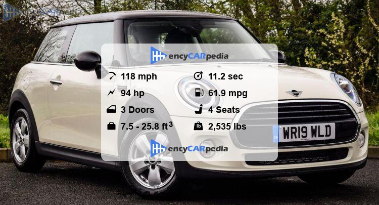 Mini One D 3 Door (F56) specs (2018-2019): performance, dimensions ...