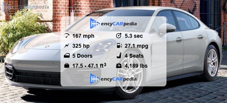 Porsche Panamera 4 (971) specs (2020-2023): performance, dimensions ...