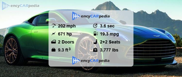 Aston Martin DB12 specs (2023-present): performance, dimensions ...