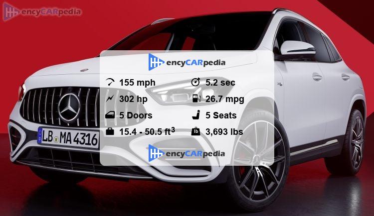 Mercedes AMG GLA 35 4MATIC specs (2023-present): performance ...