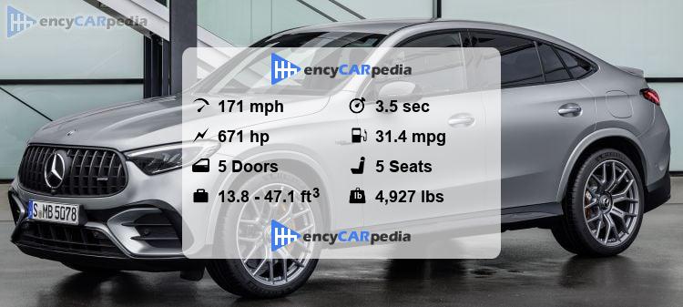 Mercedes AMG GLC Coupé 63 S E PERFORMANCE (C254) specs (2023-present ...
