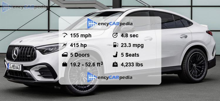 Mercedes AMG GLC Coupé 43 4MATIC (C254) specs (2024-present ...