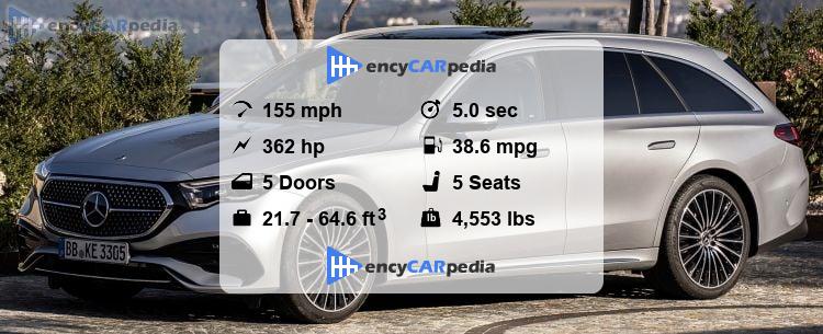 Mercedes E 450 d 4MATIC Wagon (S214) specs (2024-present): performance ...