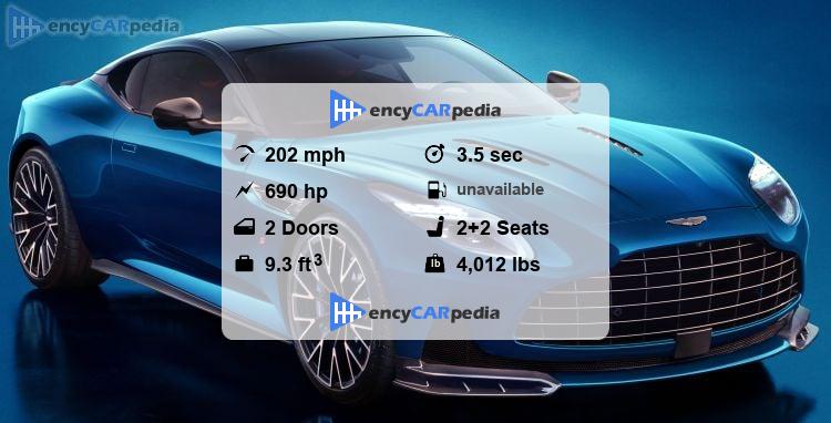 Aston Martin DB12 S specs (2026,2027): performance, dimensions ...