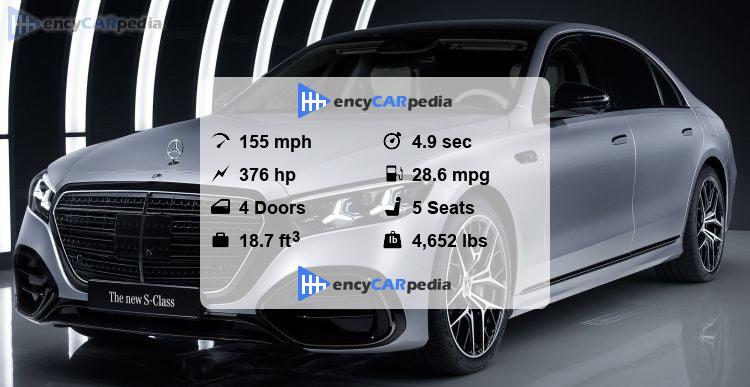 Mercedes S 450 4MATIC L (V223) specs (2026,2027): performance ...
