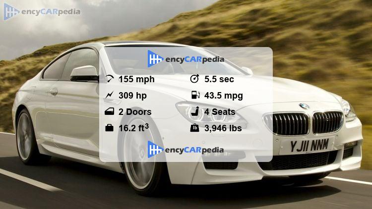 BMW 640d Coupé (F13) specs (2011-2017): performance, dimensions ...