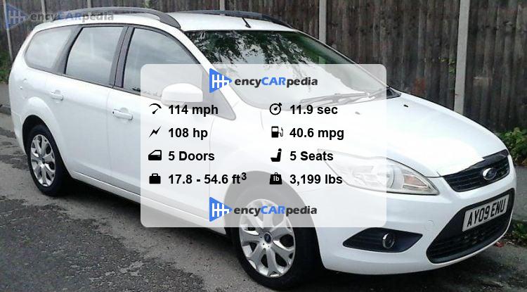 Ford Focus Wagon 2.0 TDCi 110 specs (2009-2010): performance ...