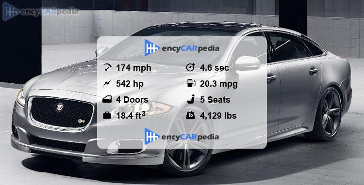 Jaguar XJR (X351) specs (2013-2017): performance, dimensions ...