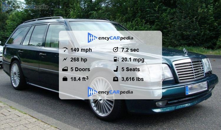 Mercedes E 36 AMG T (S124) specs (1993-1996): performance, dimensions ...
