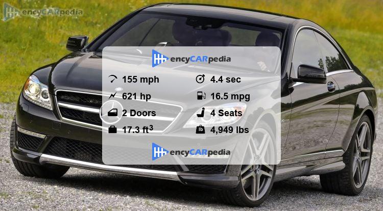 Mercedes CL 65 AMG (C216) specs (2010-2014): performance, dimensions ...
