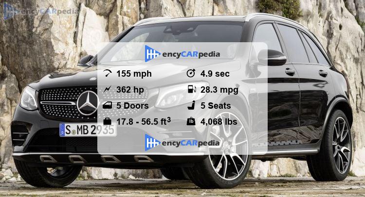 Mercedes GLC 43 AMG 4MATIC (X253) specs (2016-2019): performance ...